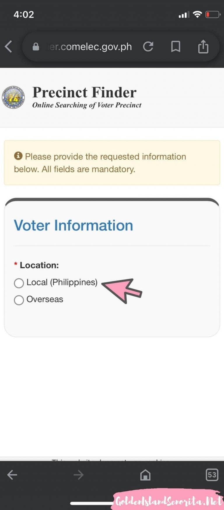 COMELEC Precinct Finder: Check If You're A Verified Voter In The ...