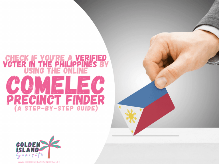 COMELEC Precinct Finder: Check If You're A Verified Voter In The ...