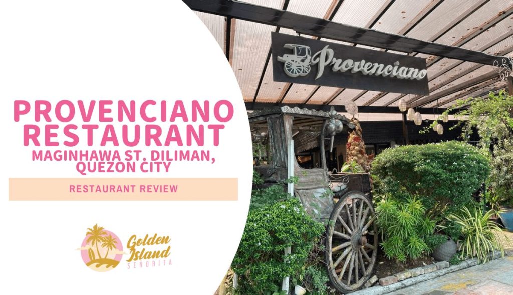 Provenciano Restaurant At Maginhawa St, Quezon City - One Of The Best ...