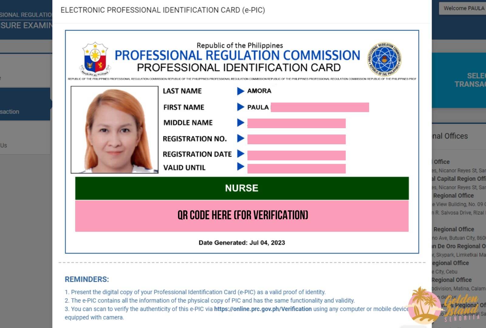 A Step-by-Step Guide To Obtaining Your Electronic PRC License Online ...