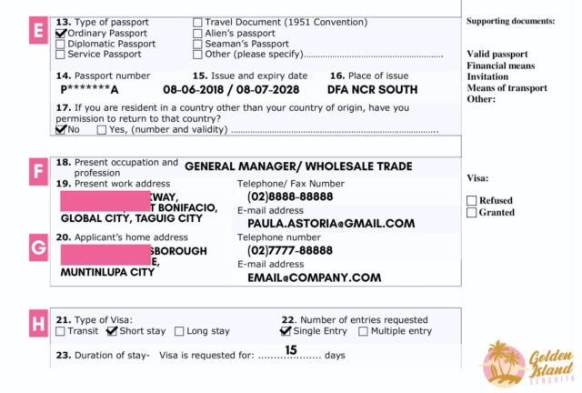 TURKISH VISA APPLICATION FORM (For Tourists): A Step-by-Step Guide On ...