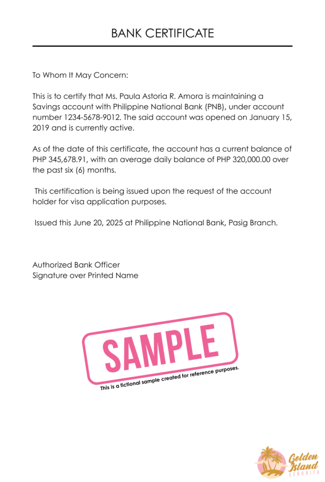 Bank Certificate Vs. Bank Statement For Visa Applications: A Complete ...